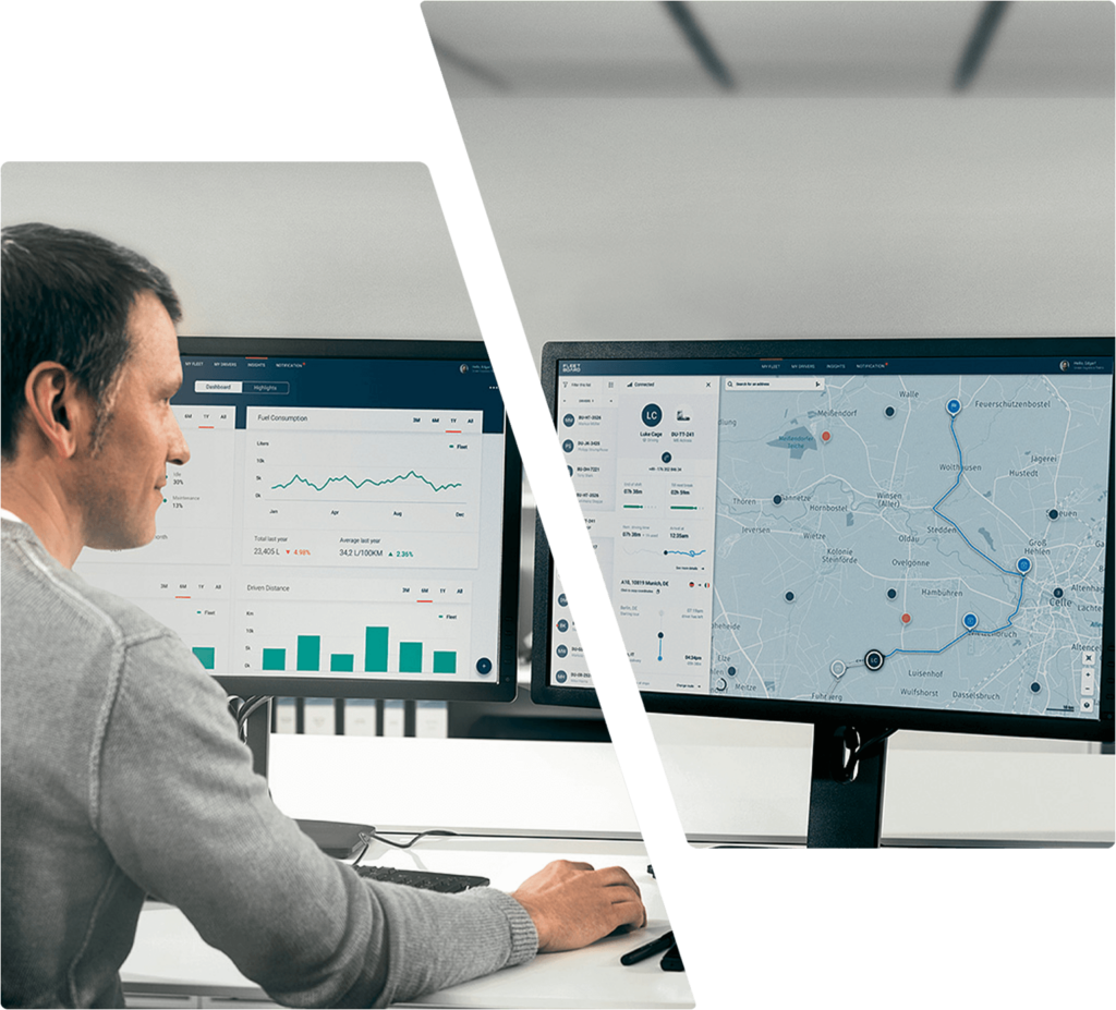 Mercedes fleetboard - digitaliserad fordonsflotta