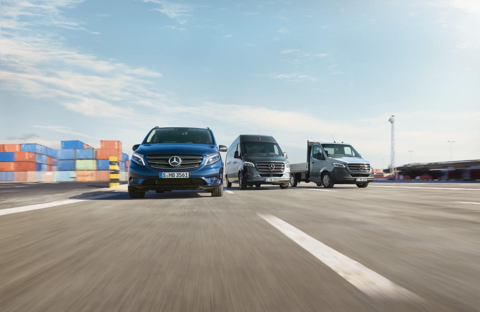 Transportbilar från Mercedes - Veho bil